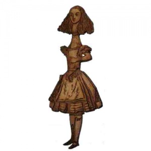 Stretched Alice - Alice in Wonderland Shapes